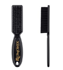 romonix barber blade cleaning brush hair clipper brush nail brush tool for cleaning clipper (black)