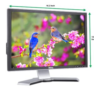 Dell 1907FPT LED Backlit |1280 x 1024 | 19 Inch Monitor, VGA and DVI Ports, 16.7 Million Colors, Horizontal and Vertical Viewing 130/140, Response Time 8ms (Renewed)