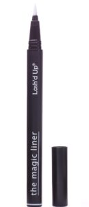 lash'd up glue liner pen (extra-strength, clear) adhesive eyeliner waterproof for false lashes, strong hold 0.06 oz.