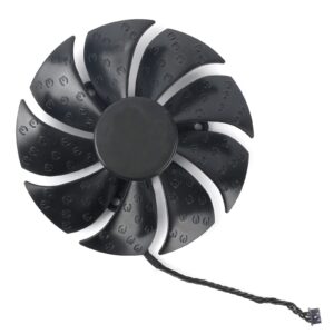 Coolerage 85mm DC 12V 0.55A 4Pin PLA09215S12H RTX2080Ti GPU Fans for EVGA RTX 2060 2070 2080 2080Ti RTX2080Ti Graphics Card Cooling Fans (Fan - B)