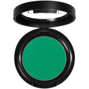 ismine single green matte eyeshadow, high pigment, longwear, intense color best single green eyeshadow eye makeup for day & night