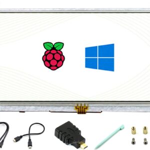 waveshare 5inch HDMI LCD (B) 5" 800×480 Resistive Touch Screen LCD TFT Monitor for Raspberry Pi 4B/3B+/3B/2B/A+/Zero/Zero W/WH, PC Windows 10/8.1/8/7, Driver Free