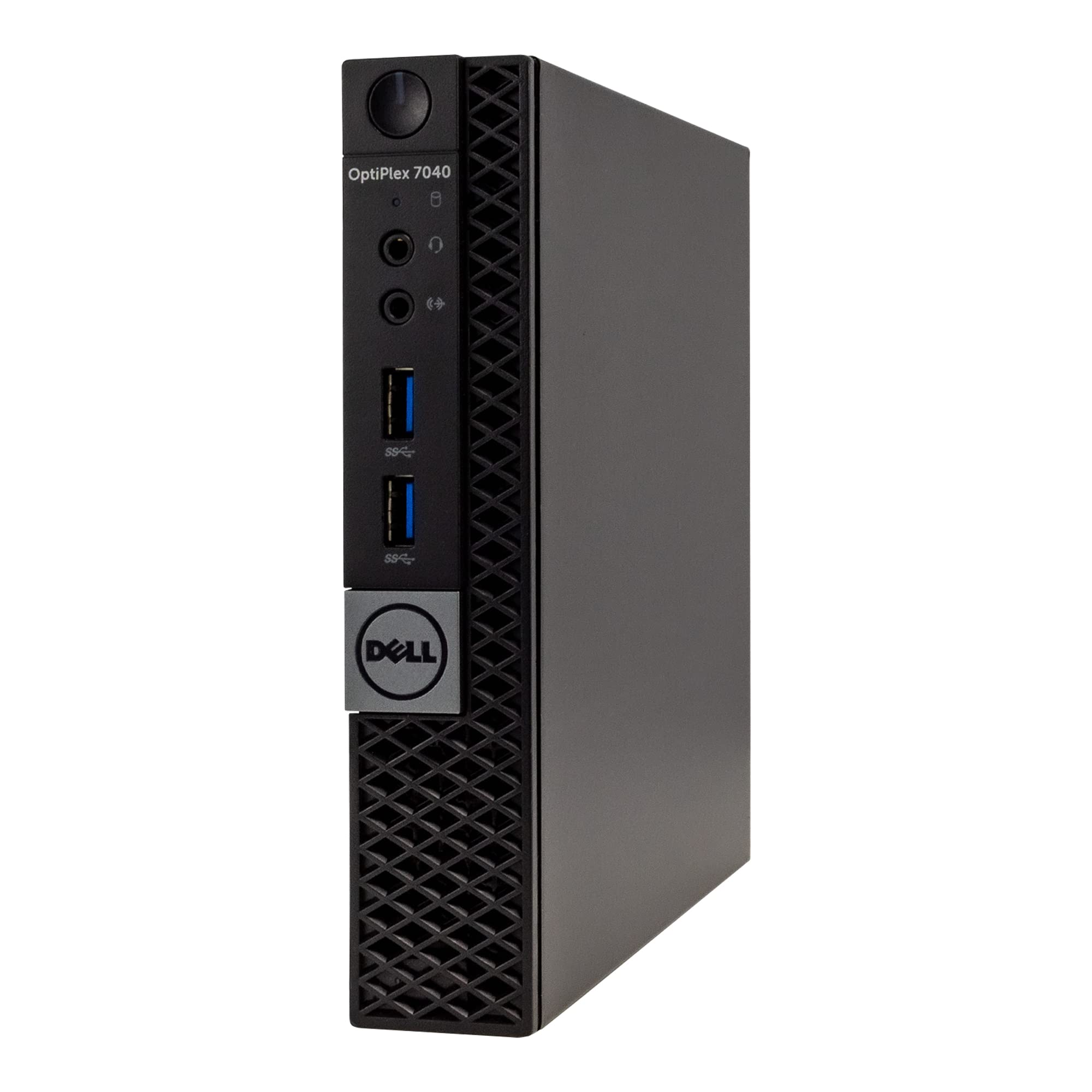 Dell Optiplex 7040 Micro Desktop Computer PC, Intel Quad Core i5, 16GB RAM, 1 TB SSD, Windows 10 Pro, 23.6 Periphio Monitor, New Periphio Webcam, Periphio Wireless Keyboard & Mouse (Renewed)