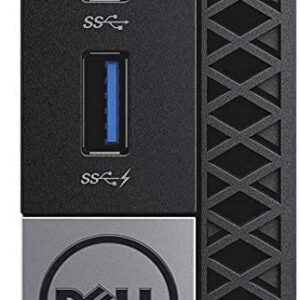 Dell Optiplex 7040 Micro Desktop Computer PC, Intel Quad Core i5, 16GB RAM, 1 TB SSD, Windows 10 Pro, 23.6 Periphio Monitor, New Periphio Webcam, Periphio Wireless Keyboard & Mouse (Renewed)