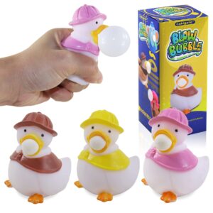 lakigate fidget toys,cute duck squishy toys,3 pack,fidgets for kids and adults,squishies for autism, adhd and quitting bad habits,non-toxic