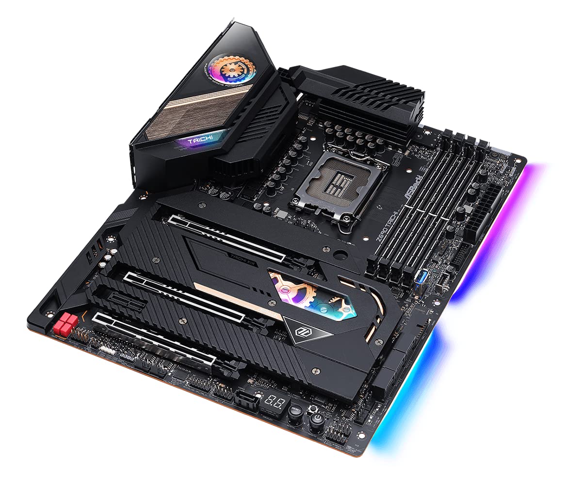 ASROCK Z690 Taichi Socket LGA1700/ Intel Z690/ DDR5/ AMD Crossfire/ SATA3&USB3.2/ M.2/ WiFi/ATX Motherboard