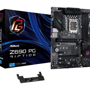 ASROCK Z690 PG Riptide Socket LGA1700/ Intel Z690/ DDR4/ SATA3&USB3.2/ M.2/ ATX Motherboard