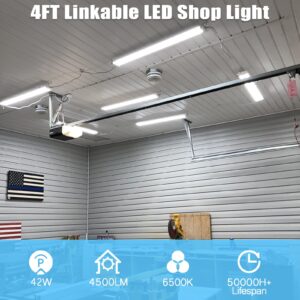 THKSGOD Linkable LED Shop Light 4ft