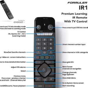 Dreamlink/Formuler Formuler Z10 Pro Android 10 Dual Band 5G LAN 2GB Ram 16GB ROM 4K + Extra Cell Phone Desk Stand