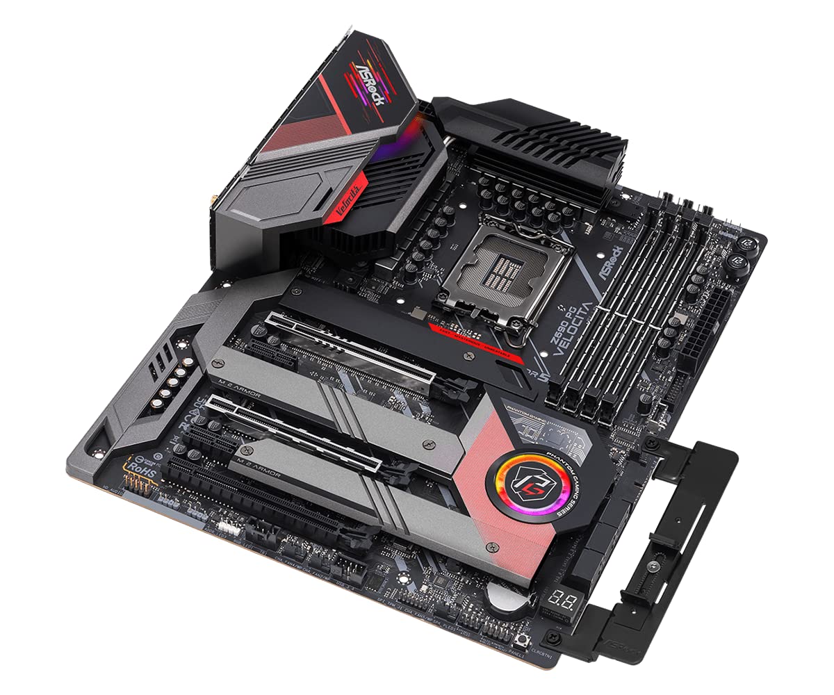 ASROCK Z690 PG Velocita Socket LGA1700/ Intel Z690/ DDR5/ SATA3&USB3.2/ M.2/ WiFi/ATX Motherboard