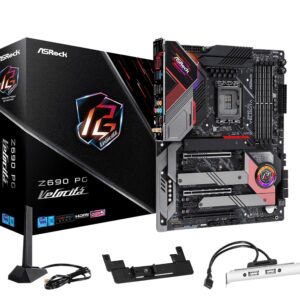 ASROCK Z690 PG Velocita Socket LGA1700/ Intel Z690/ DDR5/ SATA3&USB3.2/ M.2/ WiFi/ATX Motherboard