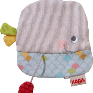 HABA Whale Crackly Lovey Crinkle Cloth Baby Toy