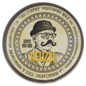 reuzel the stache mustache wax, 1 oz