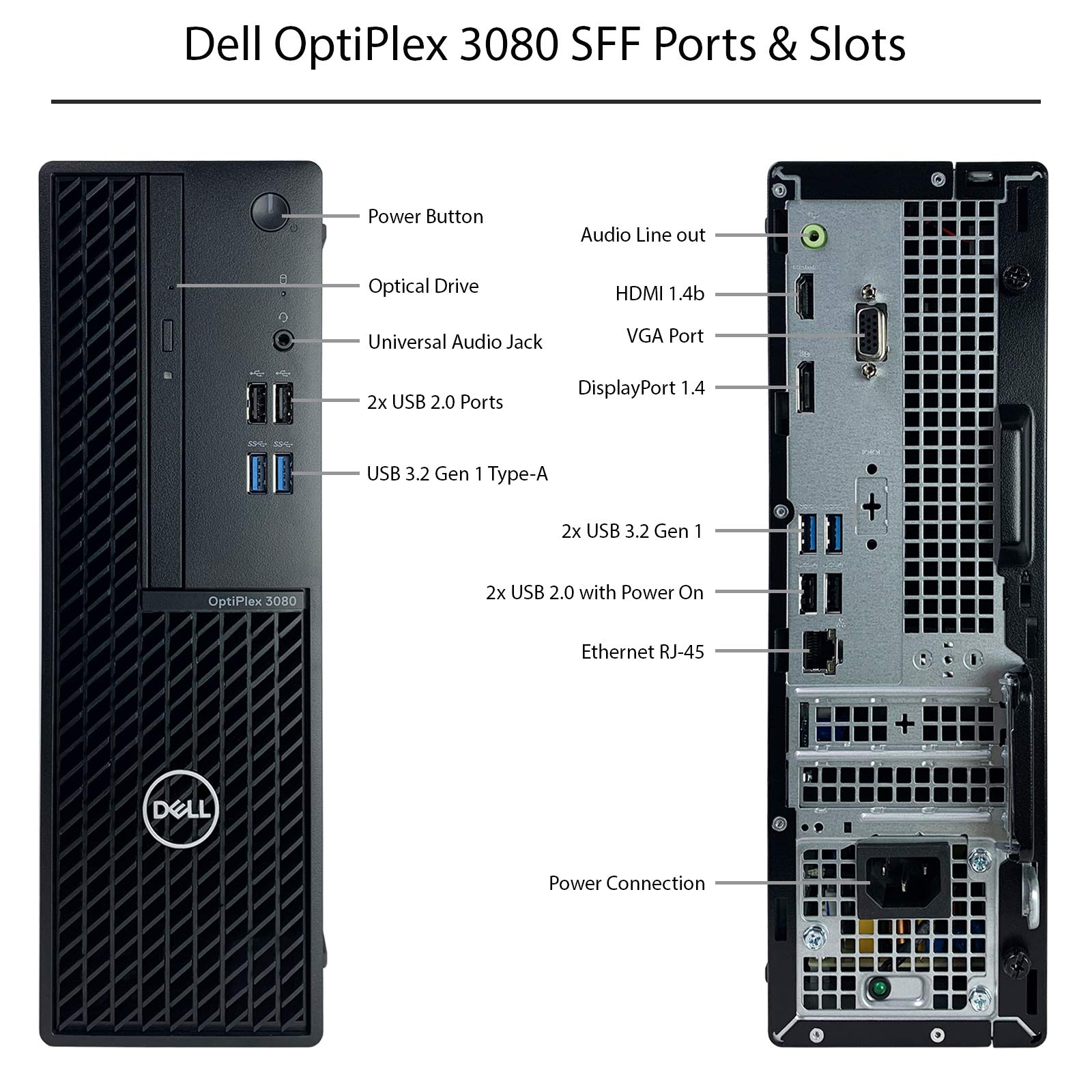 Dell OptiPlex 5000 5400 All-in-One Computer - Intel Core i5 12th Gen i5-12500 Hexa-core (6 Core) 3 GHz - 16 GB RAM DDR4 SDRAM - 256 GB M.2 PCI Express NVMe 3.0 x4 SSD - 23.8" Full HD 1920 x 1080 -