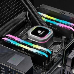 Corsair Vengeance RGB PRO SL 64GB (2x32GB) DDR4 4000MHz C18 Optimized for AMD Ryzen Desktop Memory (10 Ultra-Bright RGB LEDs, Custom Performance PCB, Tight Response Times, Intel XMP 2.0) Black