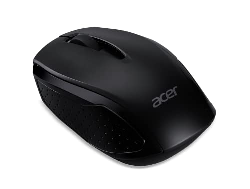 Acer Wireless Keyboard and Wireless Mouse Bundle | Fully Covered in a Silver Ion Antimicrobial* Body | Includes RF Wireless Optical Mouse, RF Wireless Keyboard and USB Receiver, (Pack of 1)