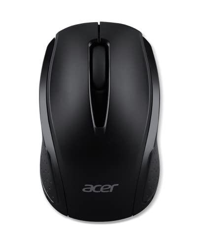 Acer Wireless Keyboard and Wireless Mouse Bundle | Fully Covered in a Silver Ion Antimicrobial* Body | Includes RF Wireless Optical Mouse, RF Wireless Keyboard and USB Receiver, (Pack of 1)