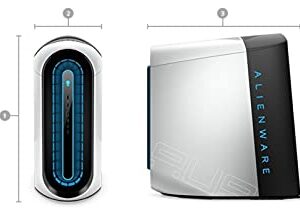 Dell Alienware Aurora R12 Desktop | Core i9-11900F - 1TB SSD Hard Drive - 64GB RAM - Nvidia GeForce RTX 3080 | 8 cores @ 5.2 GHz - 10GB GDDR6X Win 10 Pro White (Renewed)