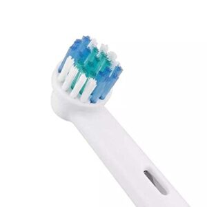 Replacement Brush Heads Compatible with Oral-B Braun Professional Electric Toothbrush Heads Fits for Oral-B Braun Pro 1000/9600/500/2000/3000/7000/8000/Professional Care/3D& More, White, Medium