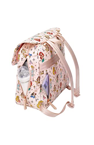 Petunia Pickle Bottom Meta Backpack - Disney Princess, Laptop Backpack, Stylish, Spacious, and Sleek, for On The Go Moms and Dads