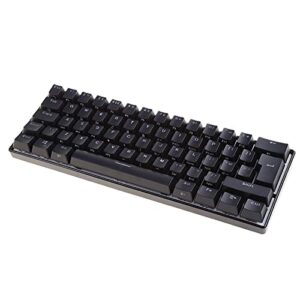 mini 60% mechanical gaming keyboard 61 keys rgb backlit wired pbt keyboard cap mechanical gaming keyboard gaming keyboard keyboard mini 60% mechanical gaming keyboard 61 keys rgb backlit wired pbt cap