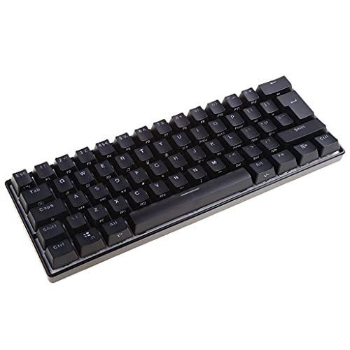 Mini 60% Mechanical Gaming Keyboard 61 Keys RGB Backlit Wired PBT Keyboard Cap Mechanical Gaming Keyboard Gaming Keyboard keyboard Mini 60% Mechanical Gaming Keyboard 61 Keys RGB Backlit Wired PBT Cap