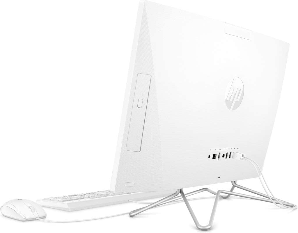 HP 24-dd0117c 23.8" AIO Computer R3-3250U 8GB 512GB SSD W10H White 1K0D7AA (Renewed)