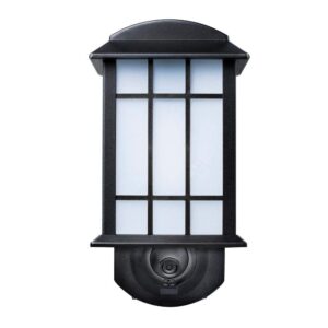 KUNA Craftsman Camera Porch Light - Outdoor Light with Video Camera, iOS/Android App Controlled, Push Notifications, Security & Alarm