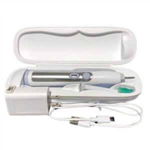 Economical Travel Charger Case w/AC Charer + USB Cable Compatible with Philips Sonicare HX6xxx HX89 HX91 Series