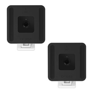 holaca window mount for wyze cam v3, flexible mount for wyze cam v3 (black 2pack)