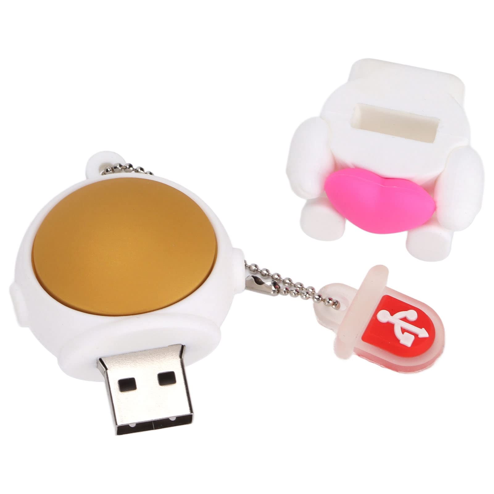 Kafuty-1 USB2.0 Flash Drive,16GB-128GB Memory Stick Storage Thumb Pen Drive,Astronaut Shaped Cute Cartoon USB Flash Drive,Portable U Disk for Tablet PC(128GB)