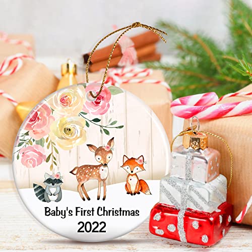 2022 Baby Christmas Ornament, Jocidea 2022 Baby Ornament Baby First Christmas Ornament New Baby Christmas Ornament Baby Christmas Tree Ornaments - Baby First Xmas Gifts