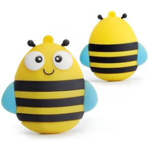 32GB USB Flash Drive Bee-Shaped, BorlterClamp Cute USB Drive Thumb Drive Memory Stick for External Data Storage