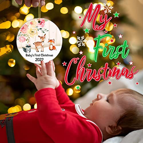 2022 Baby Christmas Ornament, Jocidea 2022 Baby Ornament Baby First Christmas Ornament New Baby Christmas Ornament Baby Christmas Tree Ornaments - Baby First Xmas Gifts