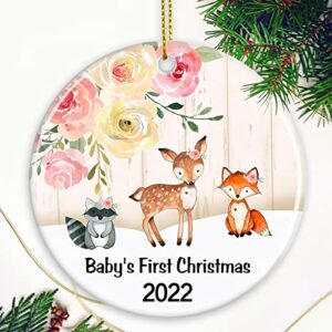 2022 baby christmas ornament, jocidea 2022 baby ornament baby first christmas ornament new baby christmas ornament baby christmas tree ornaments - baby first xmas gifts