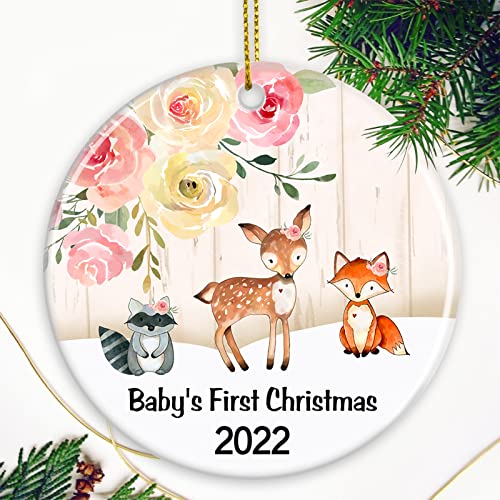 2022 Baby Christmas Ornament, Jocidea 2022 Baby Ornament Baby First Christmas Ornament New Baby Christmas Ornament Baby Christmas Tree Ornaments - Baby First Xmas Gifts