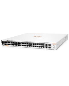 hpe networking instant on switch series 1960 48-port gb smart-managed layer 2+ ethernet switch with poe | 48x 1g | 2x 10gbase-t, 2x sfp+ | 40x cl4, 8x cl6 poe 600w | stackable | us cord (jl809a#aba)