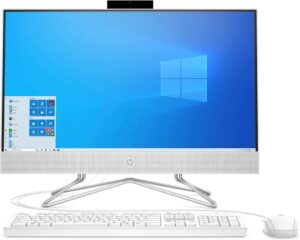 hp 24-dd0117c 23.8" aio computer r3-3250u 8gb 512gb ssd w10h white 1k0d7aa (renewed)