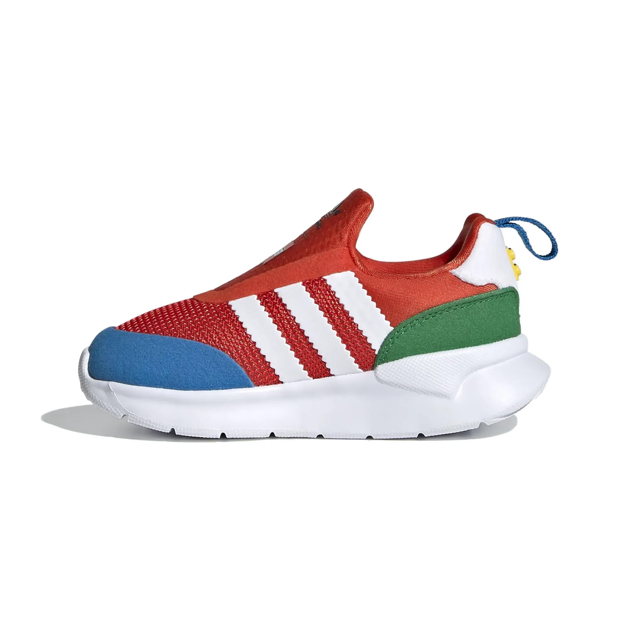 adidas Toddler Boys Lego Zx 360 X Slip On - Sneakers Shoes Casual - Multi,Red - Size 10 M