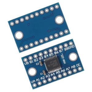 AEDIKO 8pcs TXS0108E Logic Level Module 8 Channel Bi-Directional High-Speed Full Duplex Shifter 3.3V 5V Module