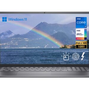 [Win 11 Home] 2021 Newest Dell Inspiron 5510 15.6" FHD Laptop, Intel Core i7-11370H, 16GB RAM, 512GB PCIe SSD, Thunderbolt 4, HDMI, Webcam, Fingerprint Reader, Wi-Fi 6, Backlit Keyboard, Silver