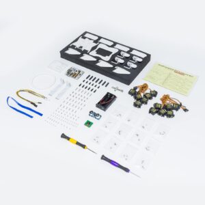 SunFounder PiCrawler AI Robot kit for Raspberry Pi, Robot HAT, Camera Module, Multi-Function DIY Bionic Robots for Students and Adults, Batteries Included (Raspberry Pi NOT Included)