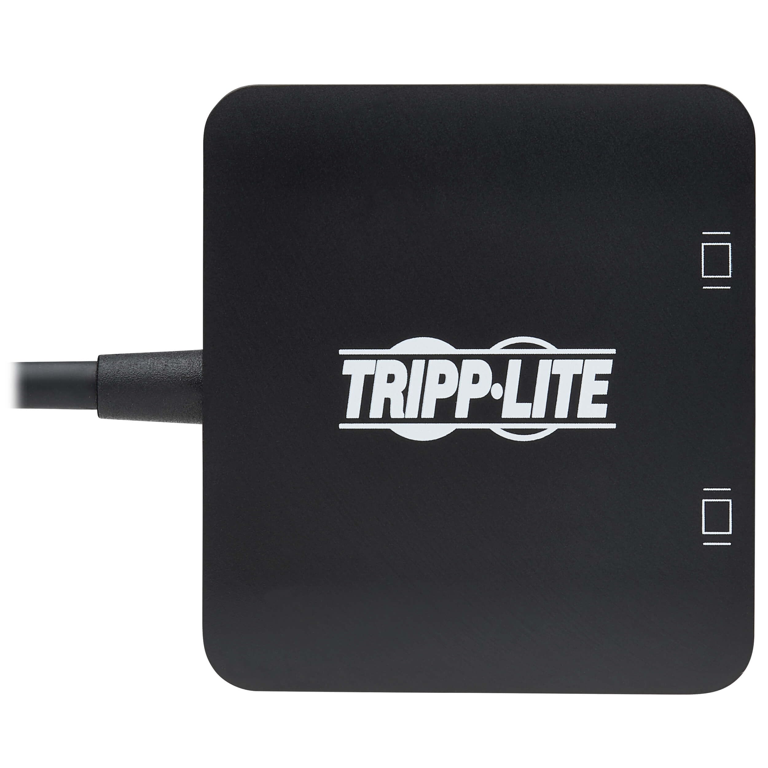 Tripp Lite USB-C Two-Monitor DisplayPort Adapter, Windows & MacBook Pro, 8K @ 30Hz 4:4:4 Single Output, 4K @ 60Hz 4:4:4 Dual Output, HDCP 2.2, HDR, DP 1.4 Alt Mode, 3-Year Warranty (U444-2DP-MST4K6)