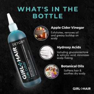 G+H ACV Daily Clarifying Shampoo | With Charcoal + Apple Cider Vinegar | Detoxifying, Moisturizing for Dry Hair & Scalp | Sulfate-Free | 10.1 fl oz