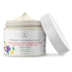 natural organic hydrating cream cleanser | gentle and nourishing organic facial cleanser for women | gently removes dirt and impurities