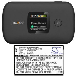 FITHOOD Battery Replacement for Moxee K779 K779HSDG_P BP1672 (1840mAh/3.7V)