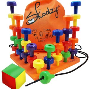 Skoolzy Peg Board Set - Egg Toy