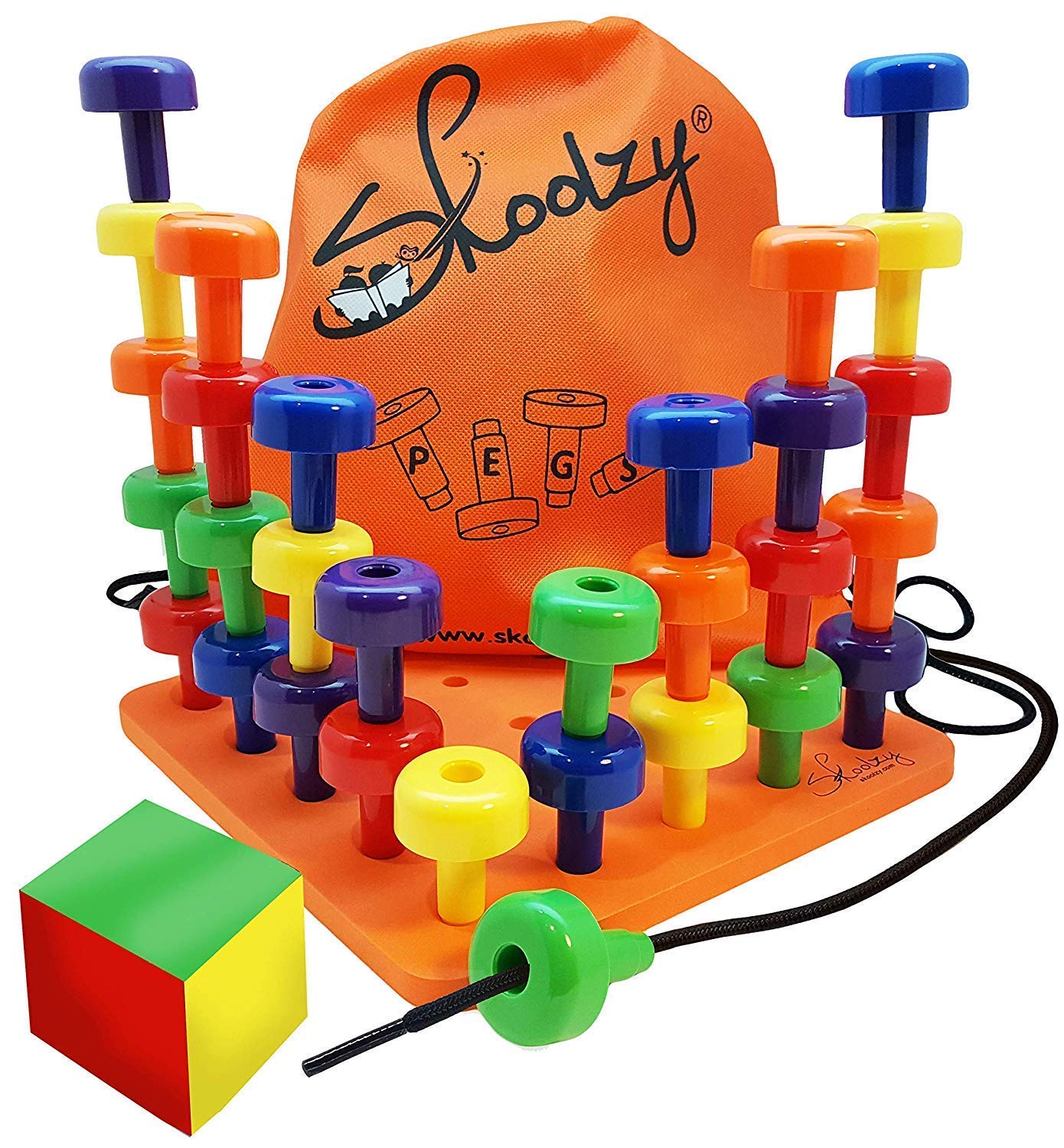 Skoolzy Peg Board Set - Egg Toy