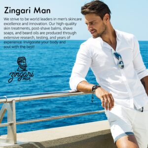 Zingari Man - The Watchman Recovery Splash - Mens Skin Care Aftershave Products - Moisturizer and Body Lotion Wash - Hydration Primer With Cologne and Oil Blend - Sensitive Shaving Treatment