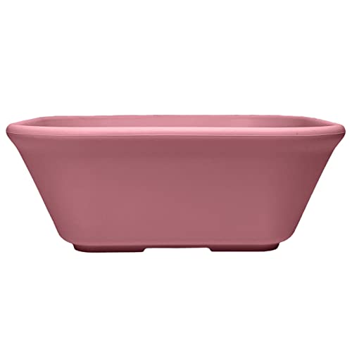 BraveJusticeKidsCo. | SiliSteel™ UnBreakabowl™ Microwave Safe Silicone Bowl | Unbreakable Dinnerware | Family All Ages (Dusty Rose)